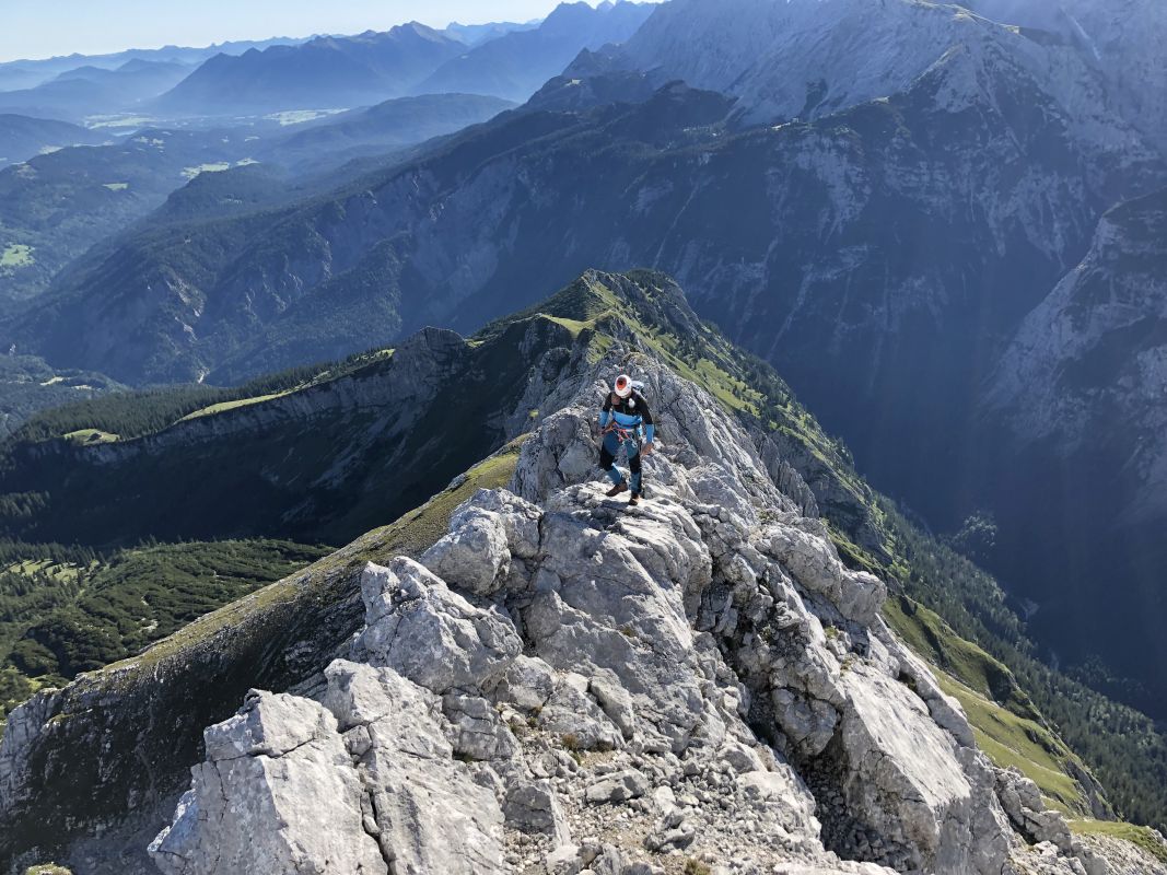 Führung Blassengrat zum Hochblassen im Wetterstein